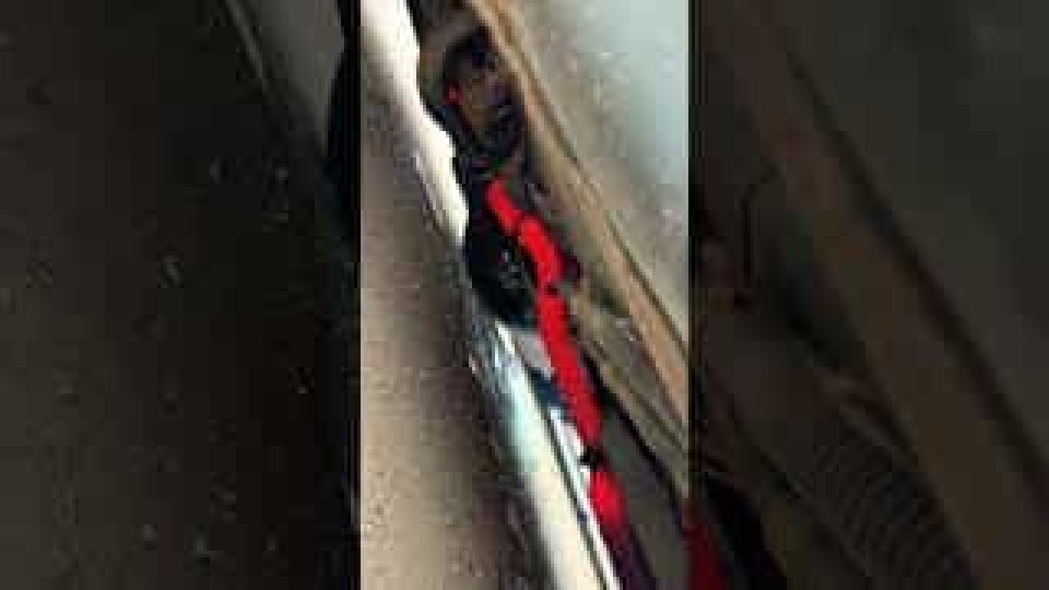 Revving Engine Causes a Red Hot Exhaust - Buzz Videos