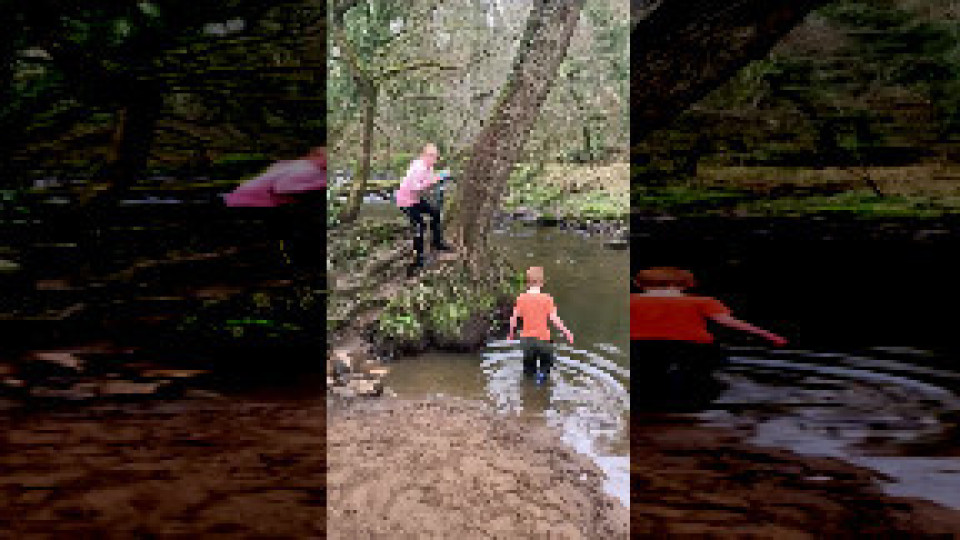 Rope Swing Fail Dunks Daughter - Buzz Videos